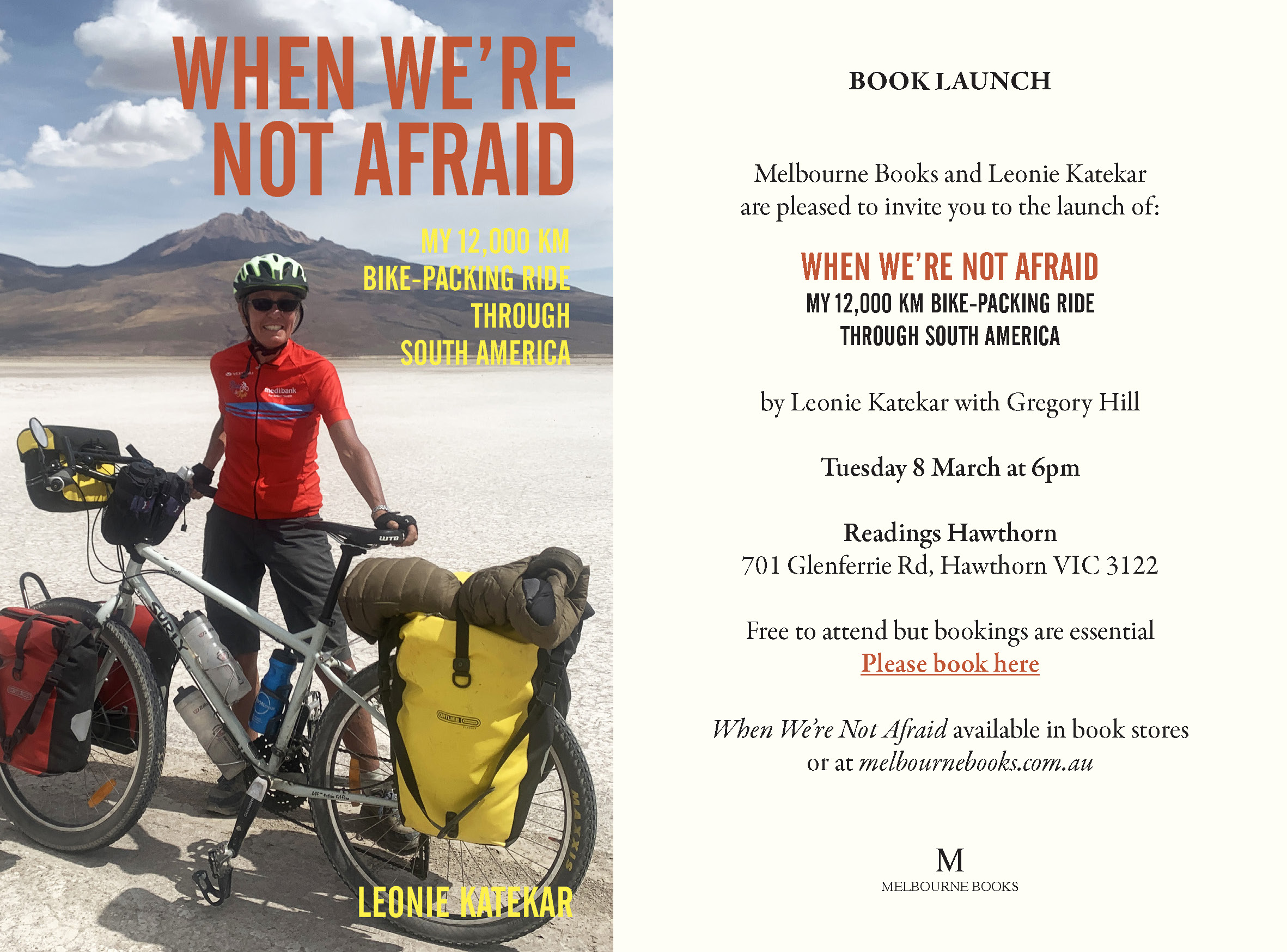 When We're Not Afraid book launch_Readings Hawthorn | Melbourne Books